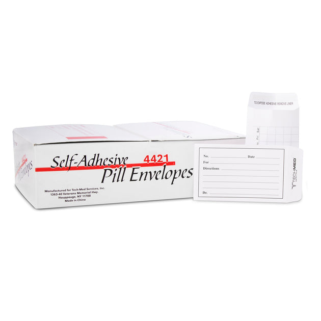 Dukal Tech-Med Self-Adhesive Pill Envelope | American Hospital Supply