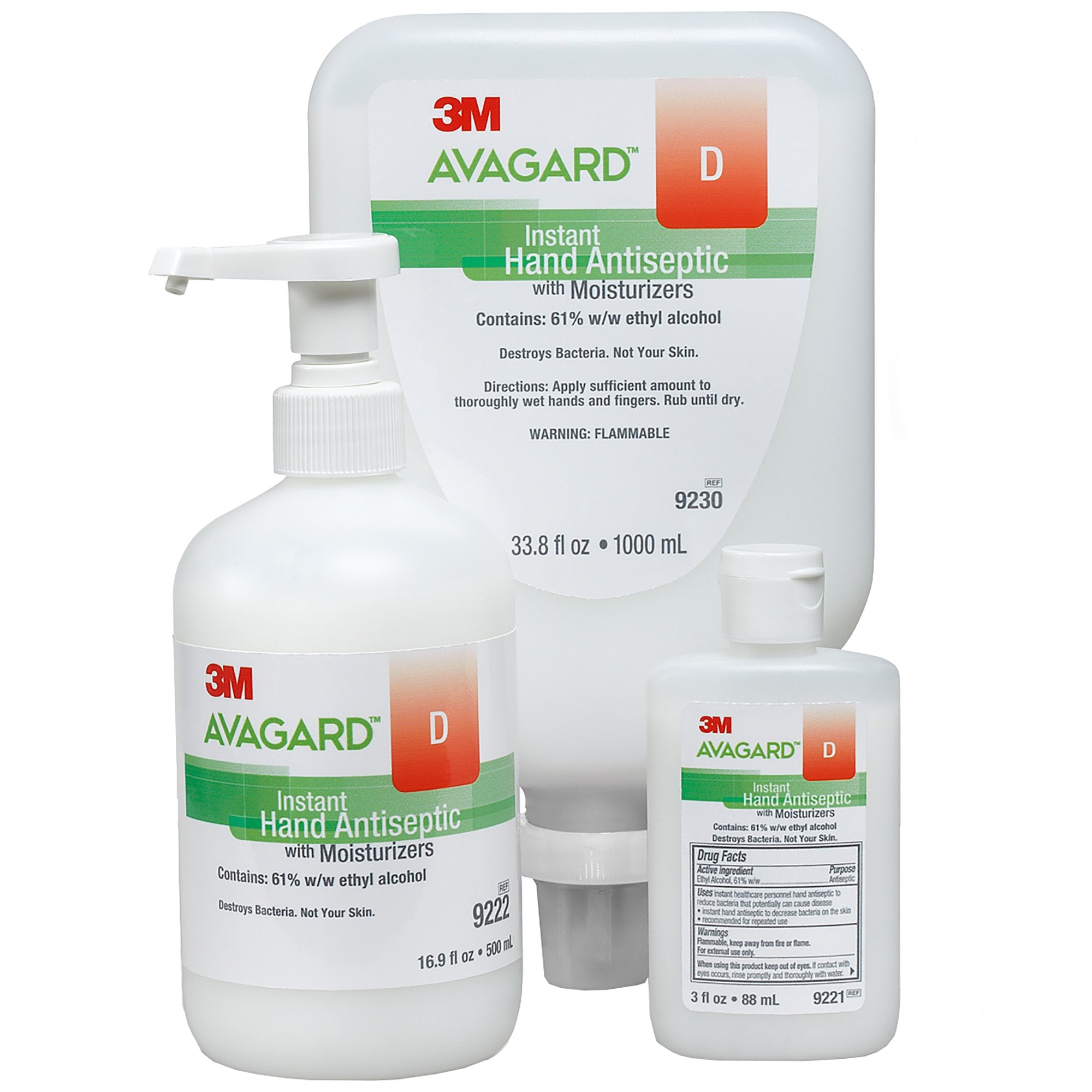 3M Avagard D Hand Antiseptic Bottle
