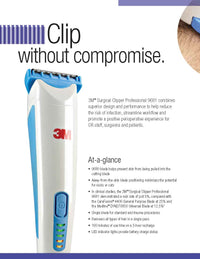 3M Surgical Clipper Kit with Charging Stand, Clipper Blade